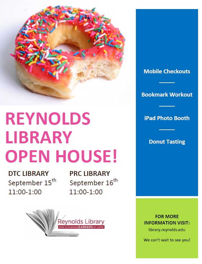 2015 Open House @Reynolds Library – Reynolds Libraries